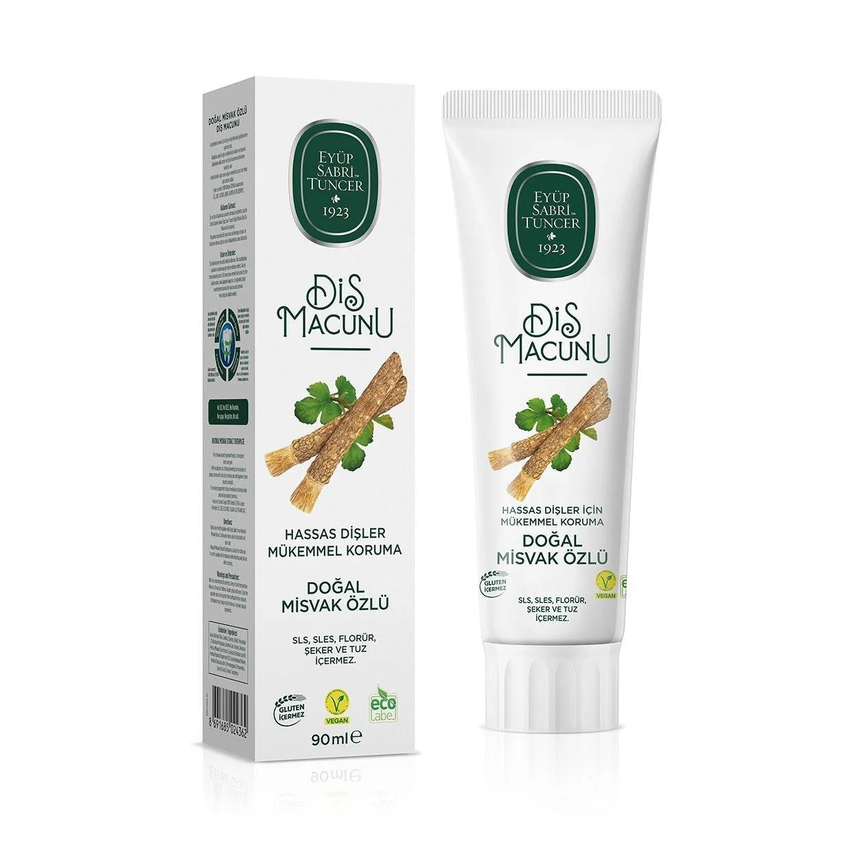 Eyüp Sabri Tuncer Natural Miswak Extract Toothpaste – 90 ml – BTurkish